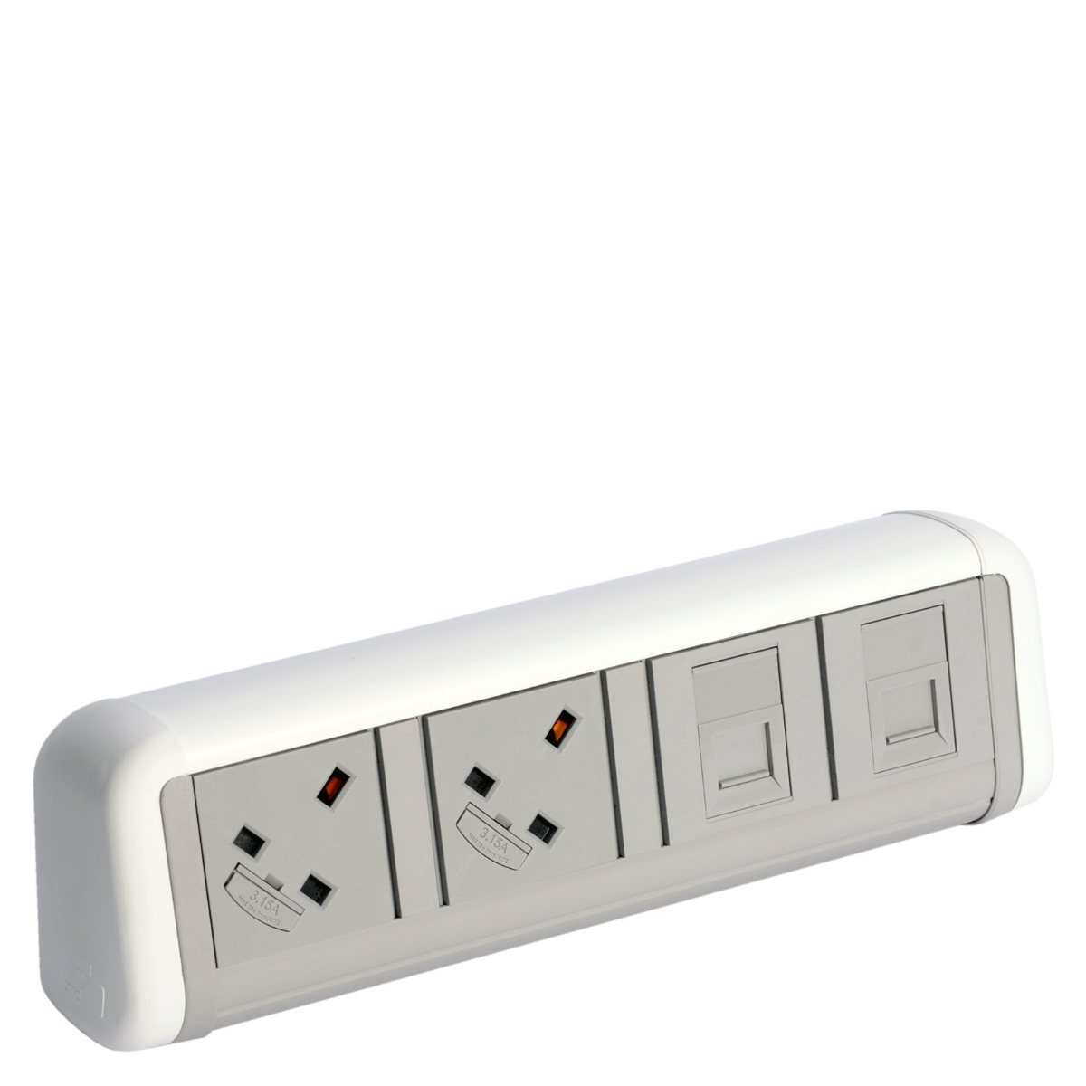 Power module - two power, two data | HSI Furniture | Reading